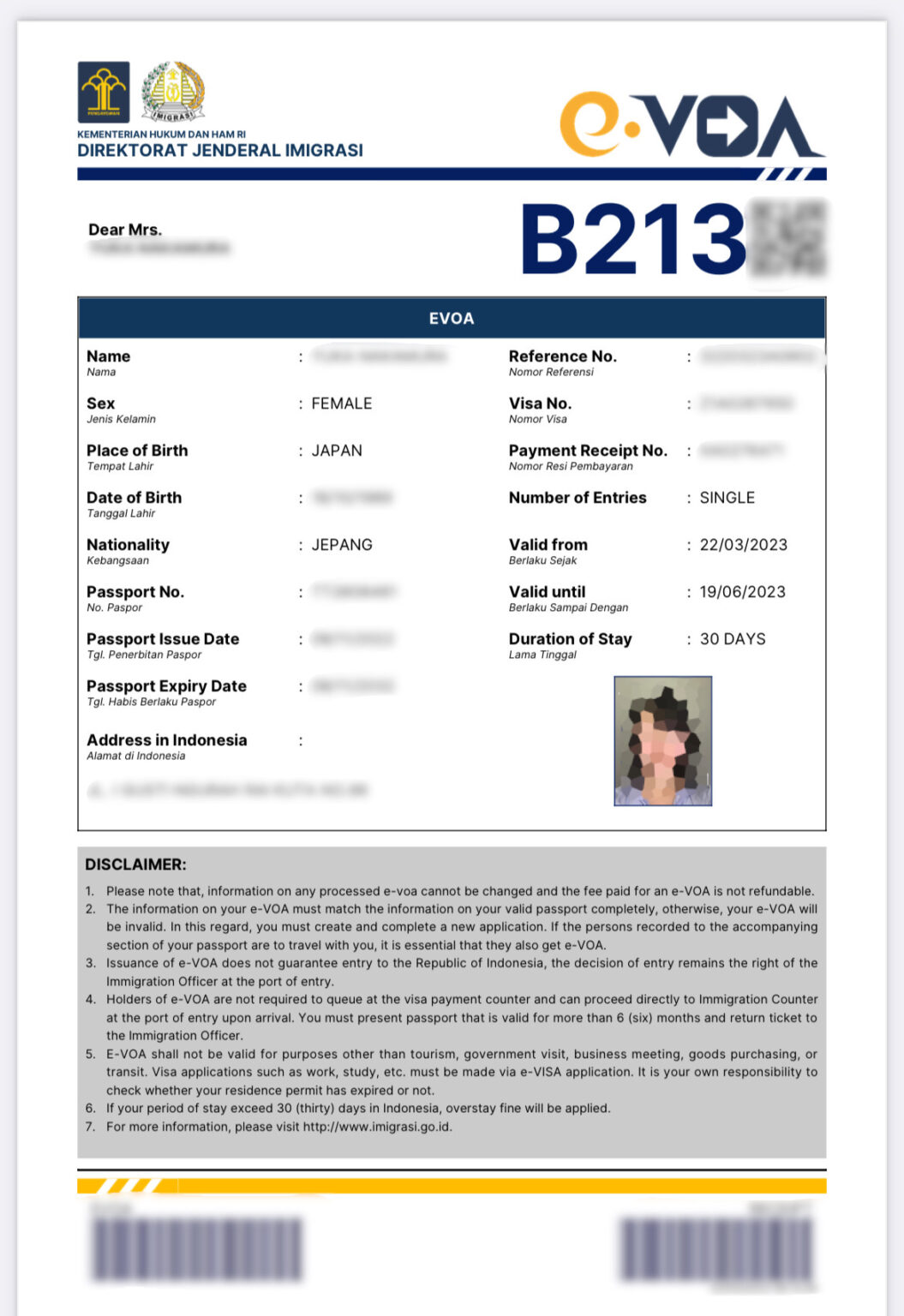 インドネシア入国に必要！オンライン観光ビザ（E-VOA）の申請方法【2023年8月】 - ノマディエイト