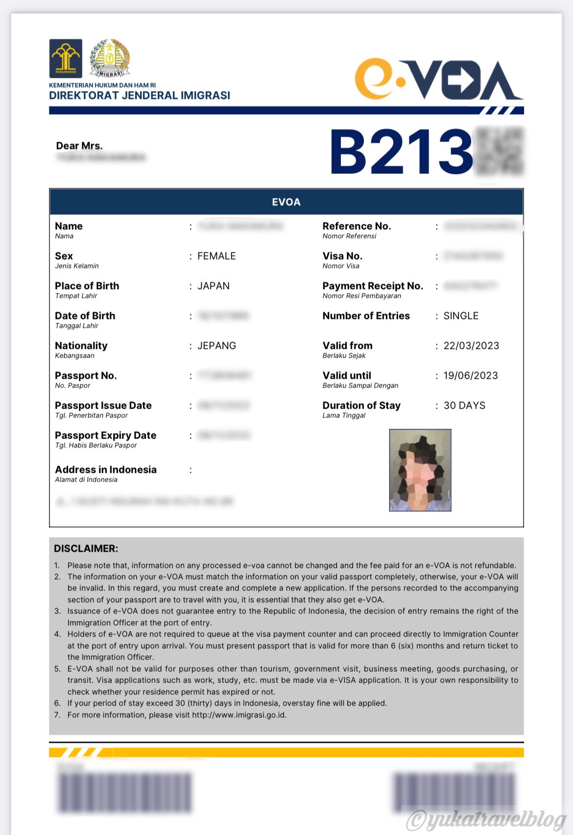 インドネシア入国に必要！オンライン観光ビザ（E-VOA）の申請方法【2023年8月】 - ノマディエイト